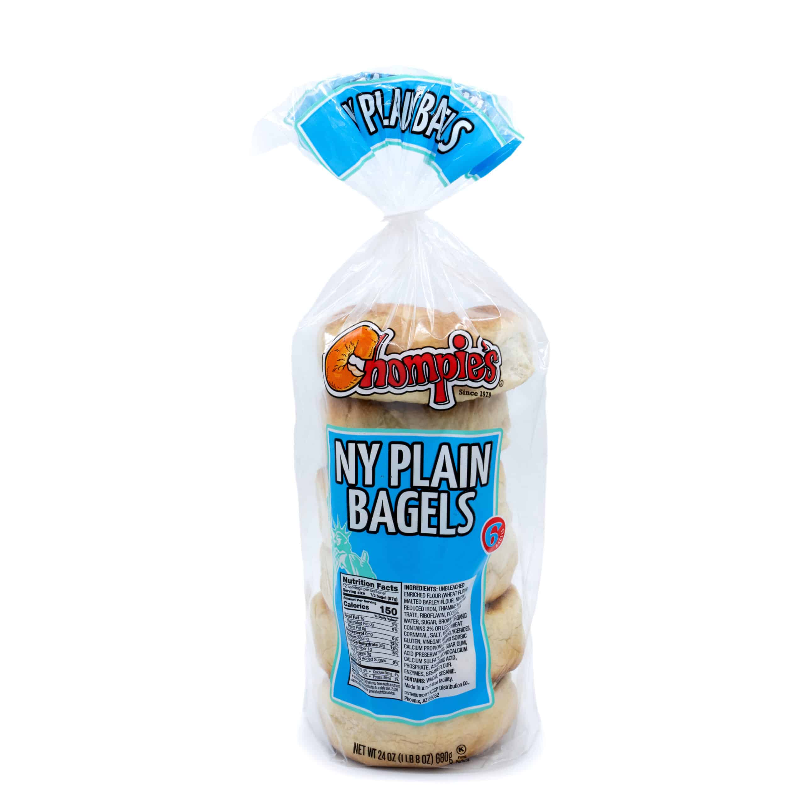 Plain Bagels - Chompie's Restaurant, Deli, Bakery, and Catering