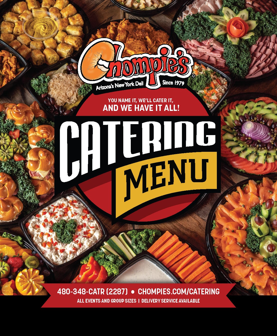 Catering Services - Customized Menus | Chompie's Catering